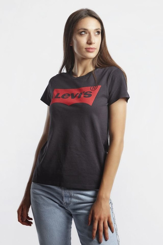 Koszulka Damska Levi's The Perfect Large Batwing Black - 173690201 ...