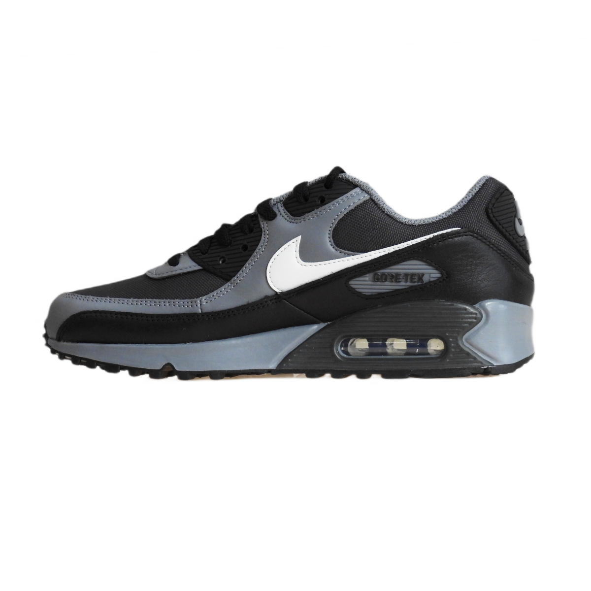 Man's shoes Nike Air Max 90 Gore-Tex Dark Smoke Grey - FD5810-002 ...
