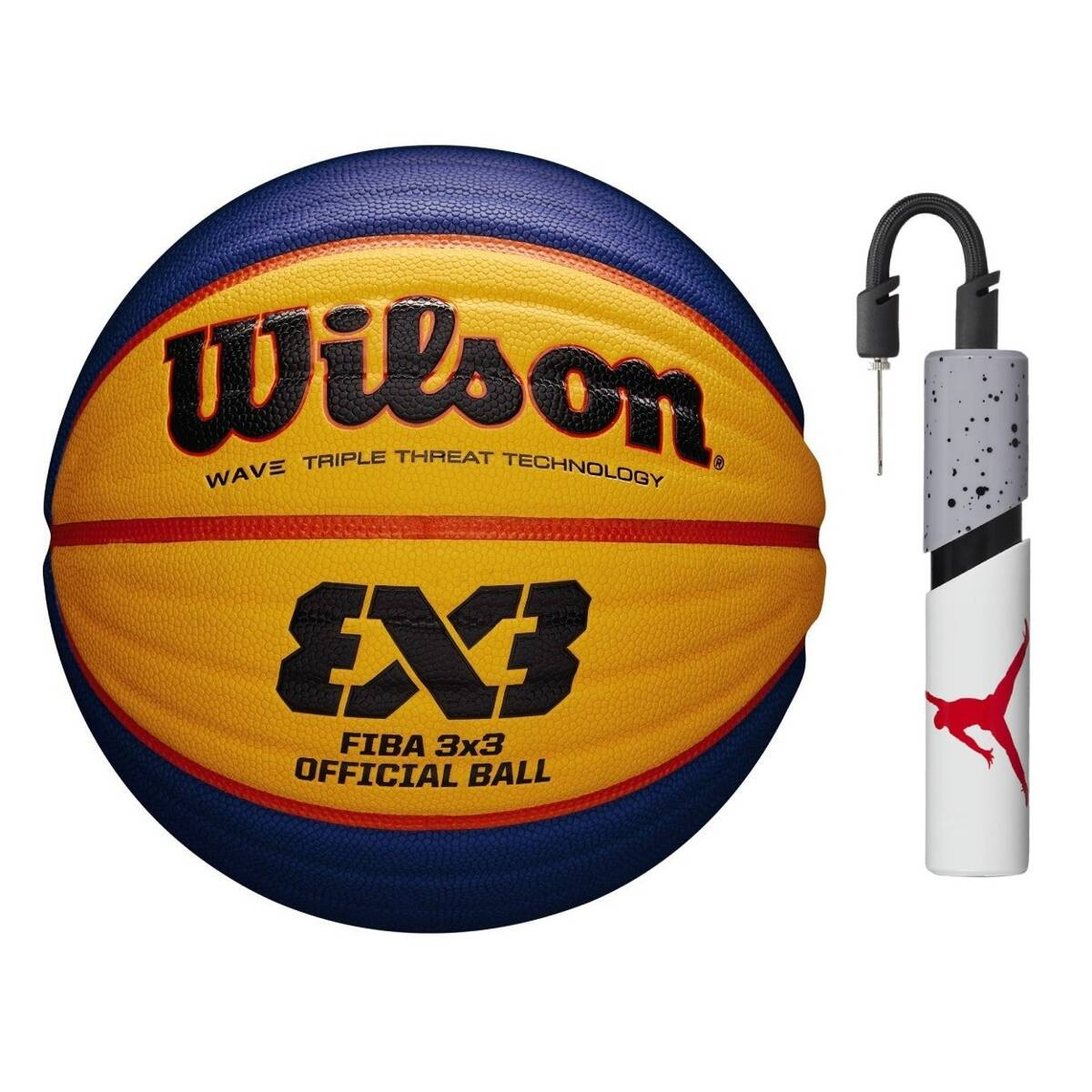 Set to Basketball Wilson FIBA 3x3 Streetball Basketball + Air Jordan ...
