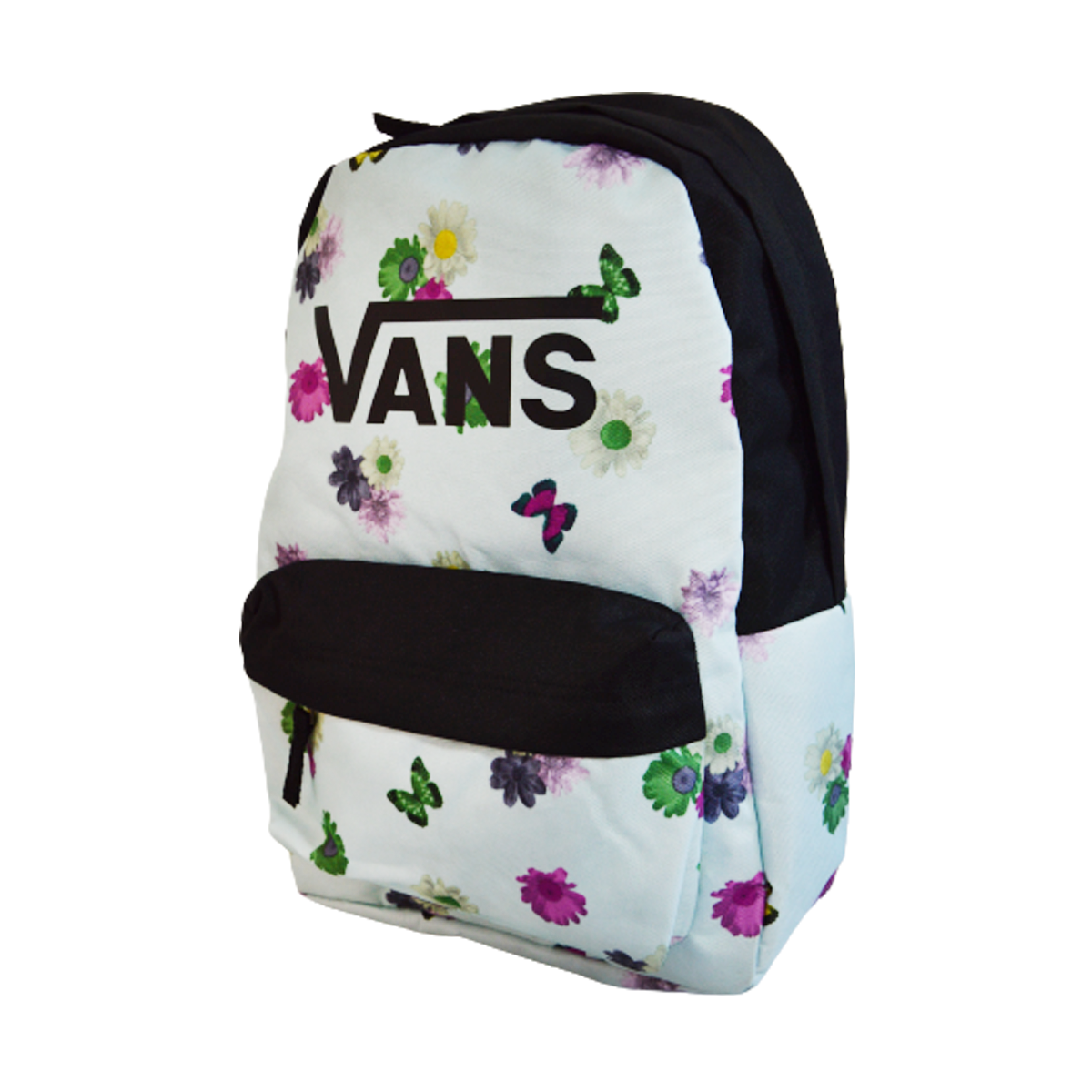 Vans Girls Realm Backpack Floral Blue - VN0A4ULTYOO1 | Akcesoria i ...