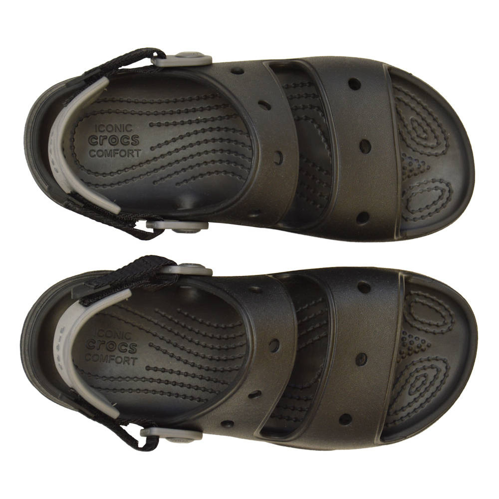 Klapki sandały dziecięce Crocs Classic All Terrain Sandal Czarne ...