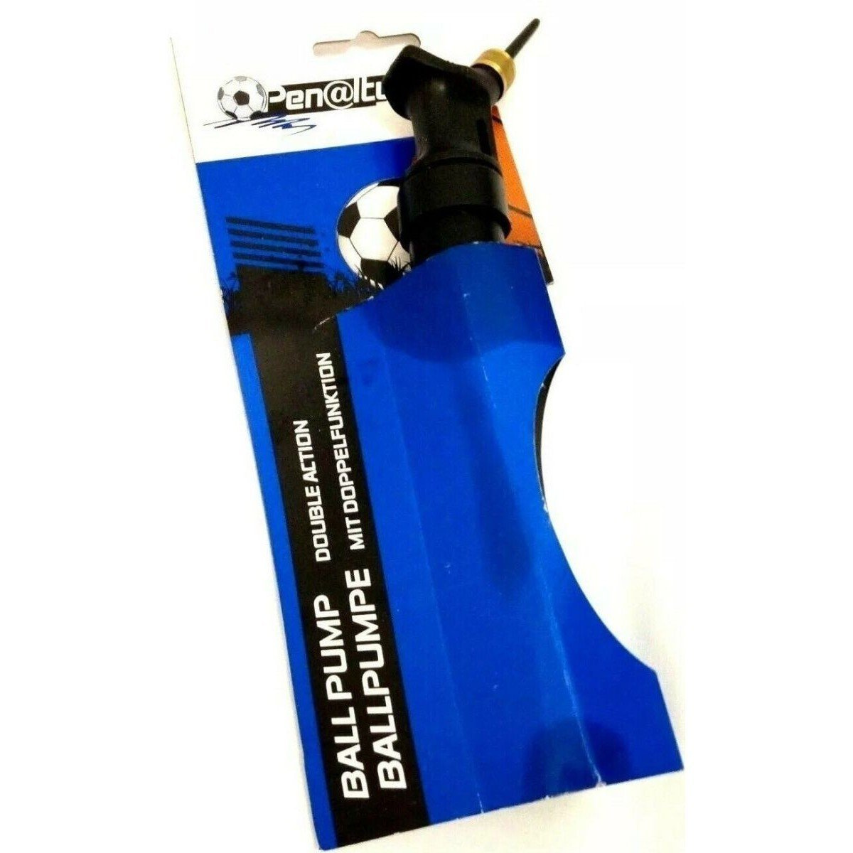 Pompka ręczna do piłek Enero 17 cm z igła dwukierunkowa sportowa ...